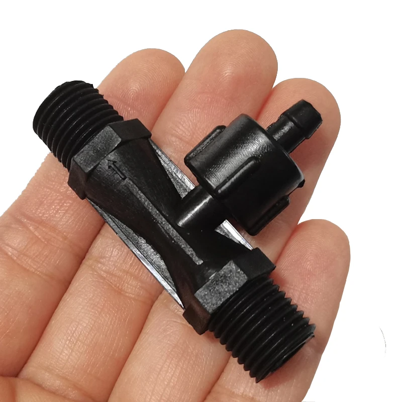 1/4" Pvdf Ozone Venturi Water Treatment Injector Aquarium Air Liquid ...