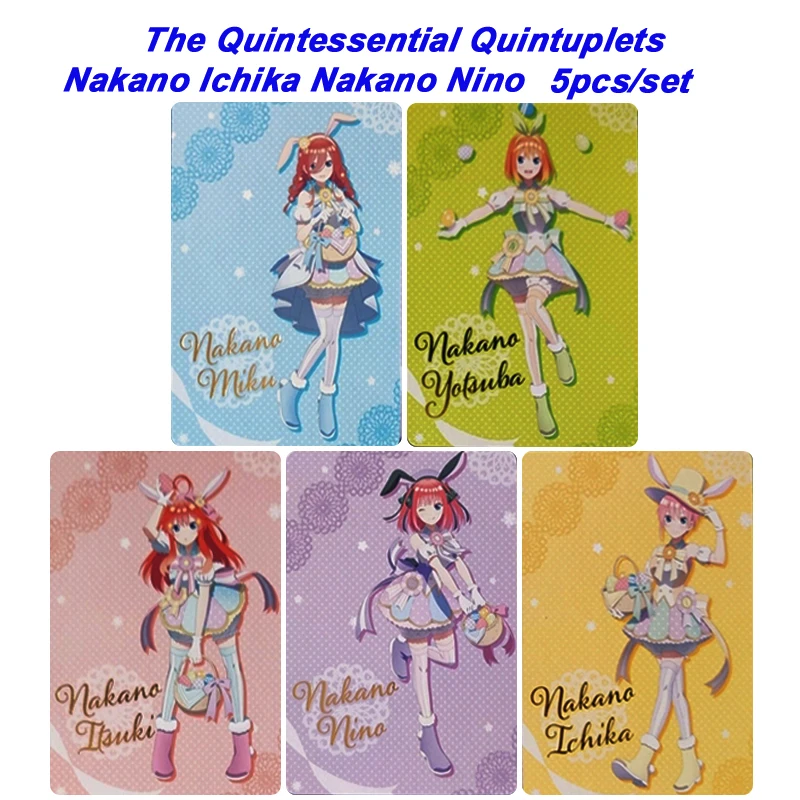 DIY-5pcs-set-The-Quintessential-Quintuplets-Nakano-Ichika-Nakano-Nino ...