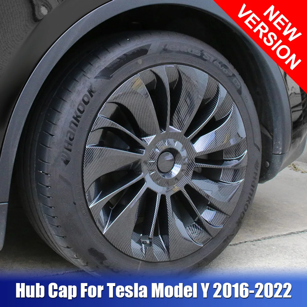 Full Cover Decorative Automobile Hubcap For Tesla Model Y 2016-2022 ...