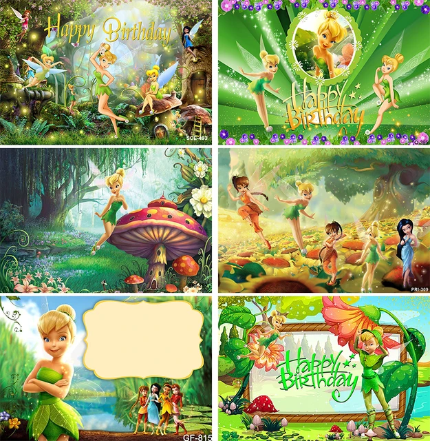 Disney Tinkerbell Photography Backgrounds Girls Birthday, 47% OFF