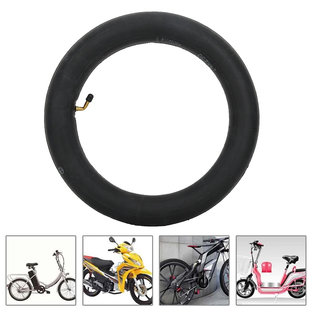 Electric-Butyl-Rubber-Inner-Tube-with-Metal-Bent-Valve-E-Bike-Tire ...