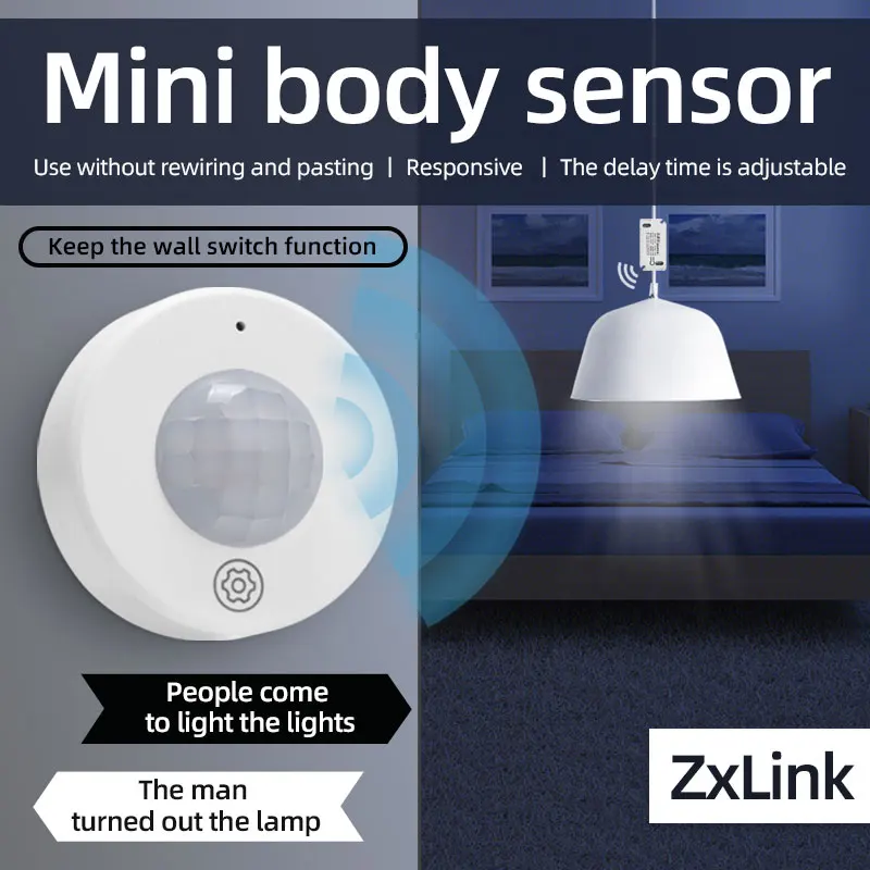 Mini-Wireless-Human-Body-Sensor-Corridor-Stair-Footlight-Infrared ...