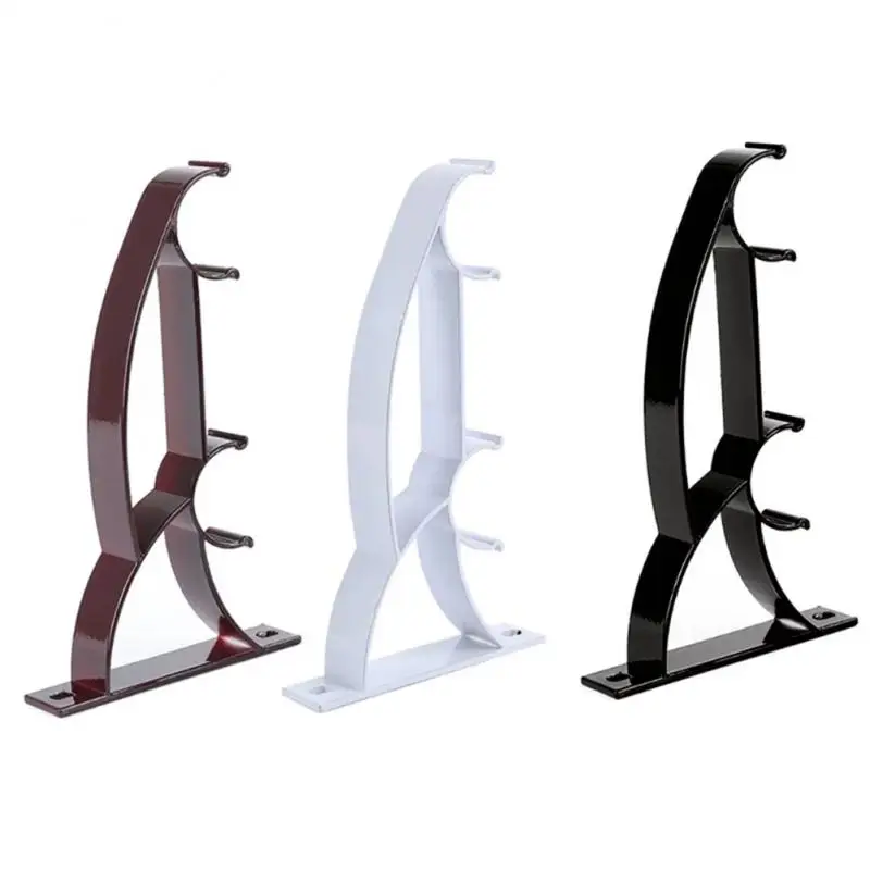 Home-2pcs-set-Aluminum-Curtain-Pole-Bracket-Double-Rod-Holder-Heavy ...