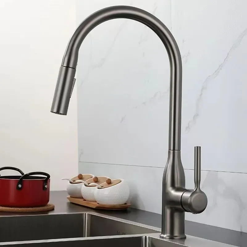 GEGVE-Removable-Kitchen-Faucet-Spring-Faucets-Pull-Out-Spout-Mixer-Tap ...