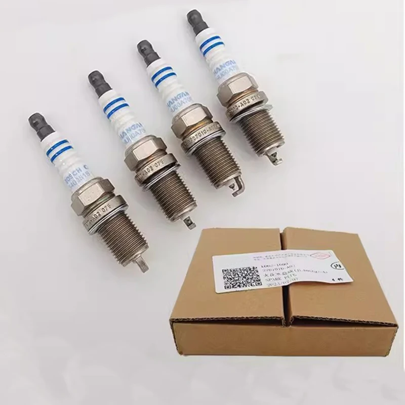 4pcs Dual Iridium Spark Plugs for Chinese CHANGAN CS75 CS95 SUV 1.8T 2. ...