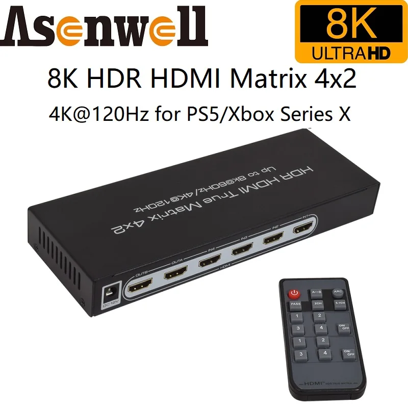 Hdmi Selector 4k 60hz Dolby Atmos | Switch Hdmi 8k Dolby Atmos - Hdmi ...
