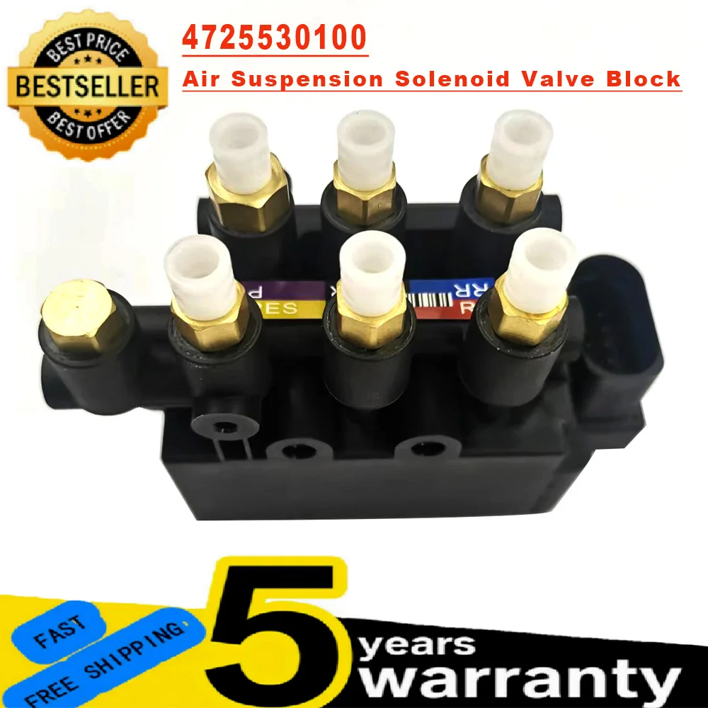 4725530100-Rear-Air-Suspension-Solenoid-Valve-Block-Shock-Absorber-Air ...