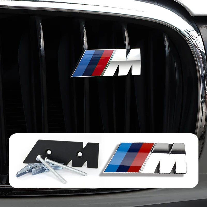BMW-Grille-Emblem-Car-Front-Modification-M-Badge-For-BMW-E91-X5-E70-F11 ...