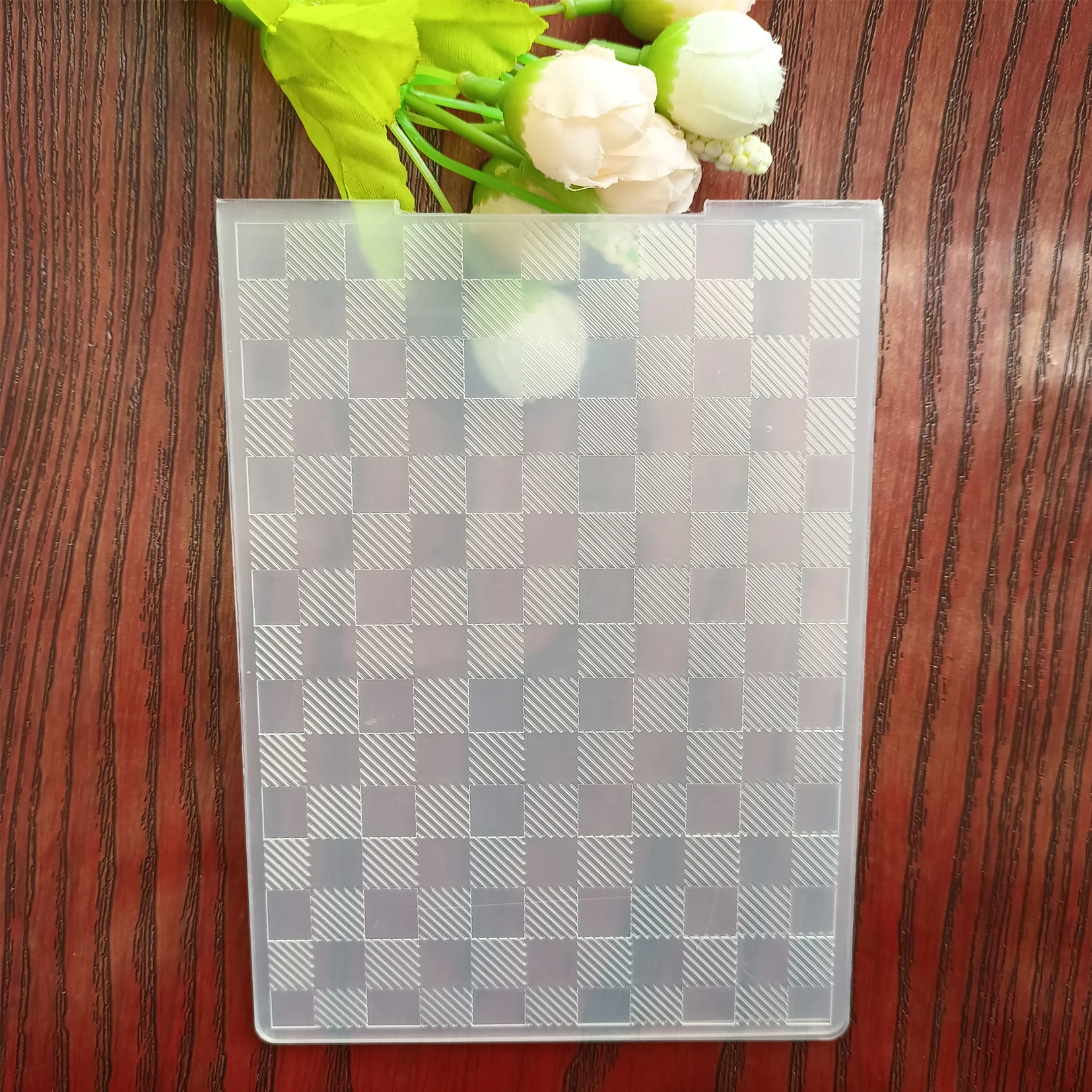Checkered-Embossing-Folders-Plastic-Scrapbooking-For-DIY-Scrapbook ...
