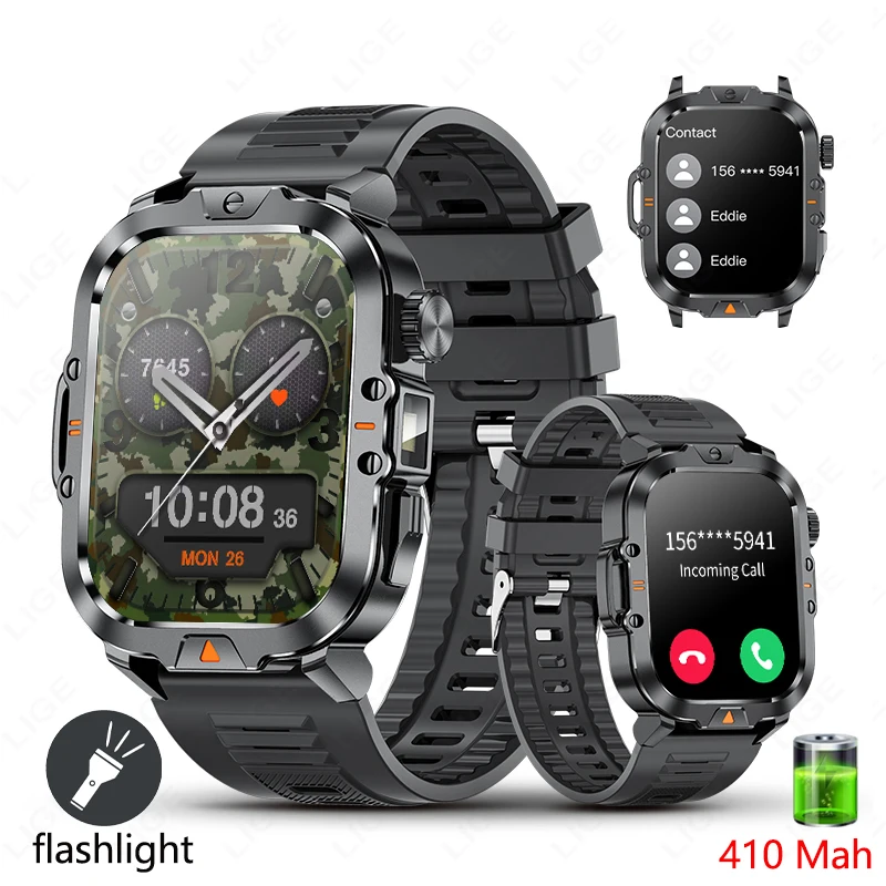 2-01-inch-HD-Screen-Men-Smart-Watch-with-Flashlight-Outdoor-Sports-Men ...