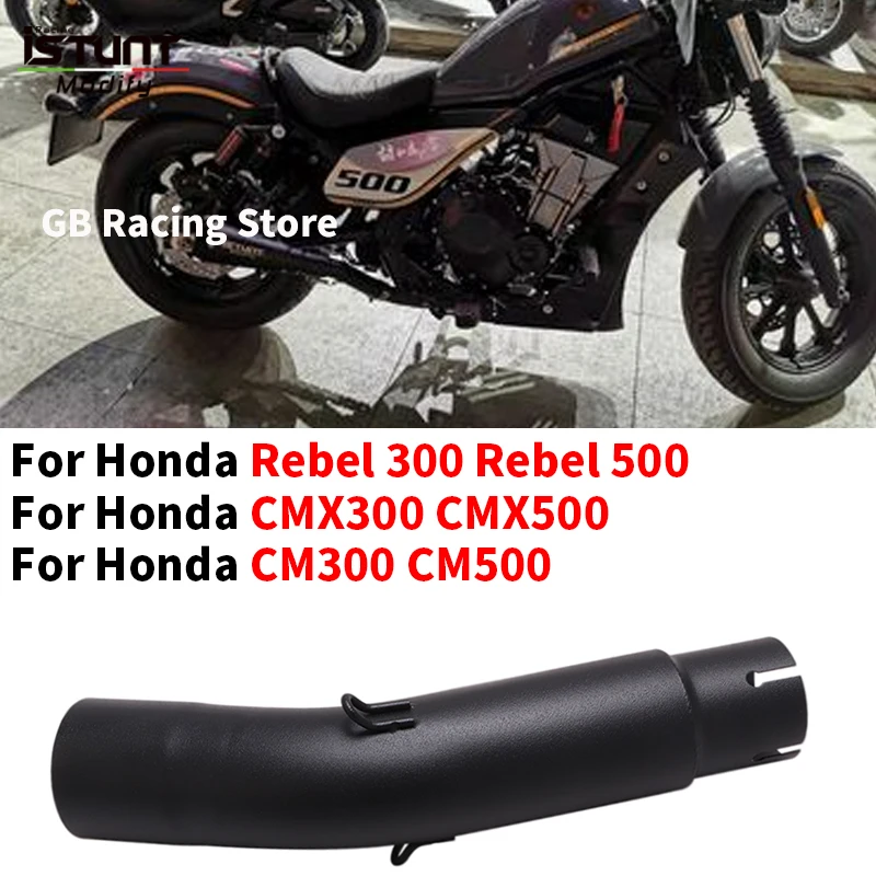 Slip-On-for-Honda-Rebel300-Rebel500-Cm300-Cm500-Cmx300-Cmx500-Exhaust-Muffler-Motorcycle-Modify ...