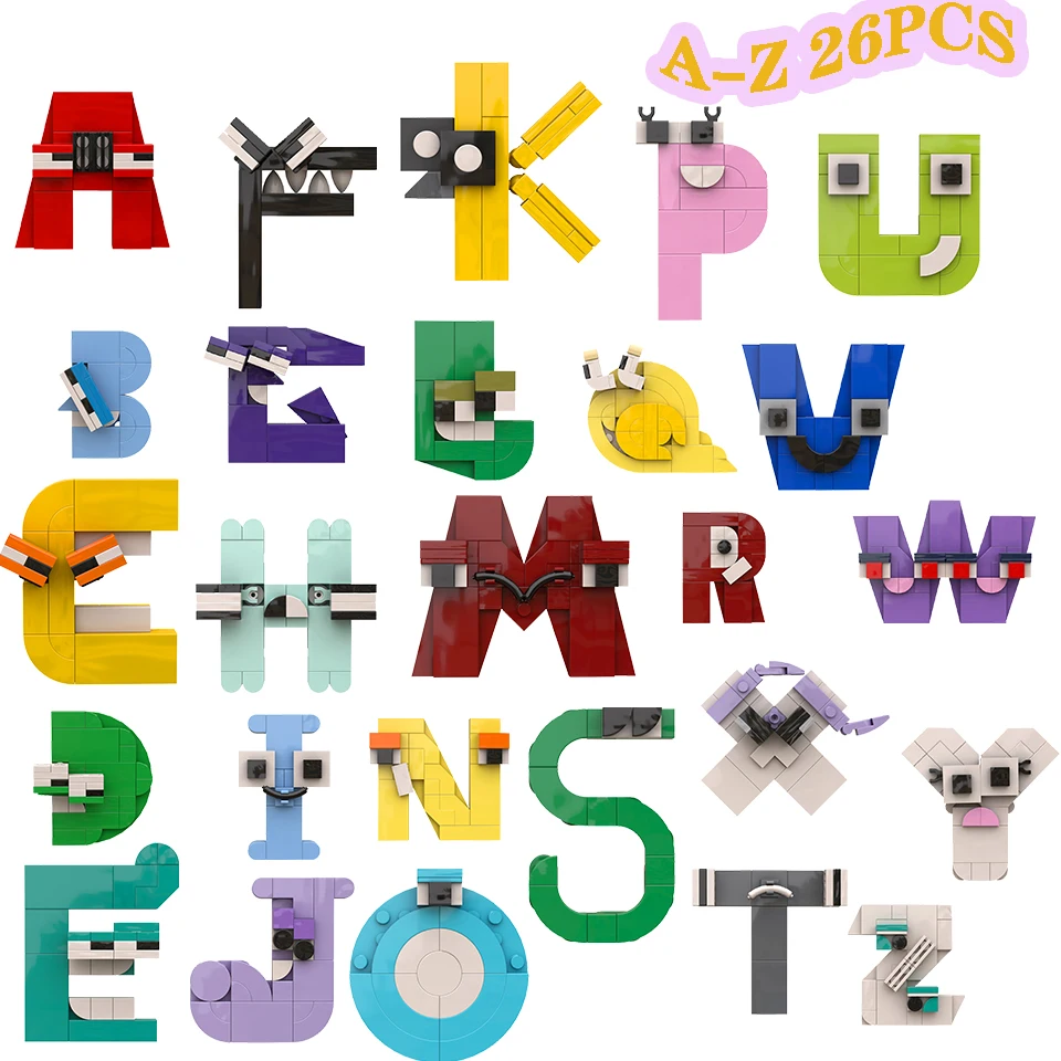 Montessori Alphabet Blocks | Alphabet Building Blocks | Montessori ...