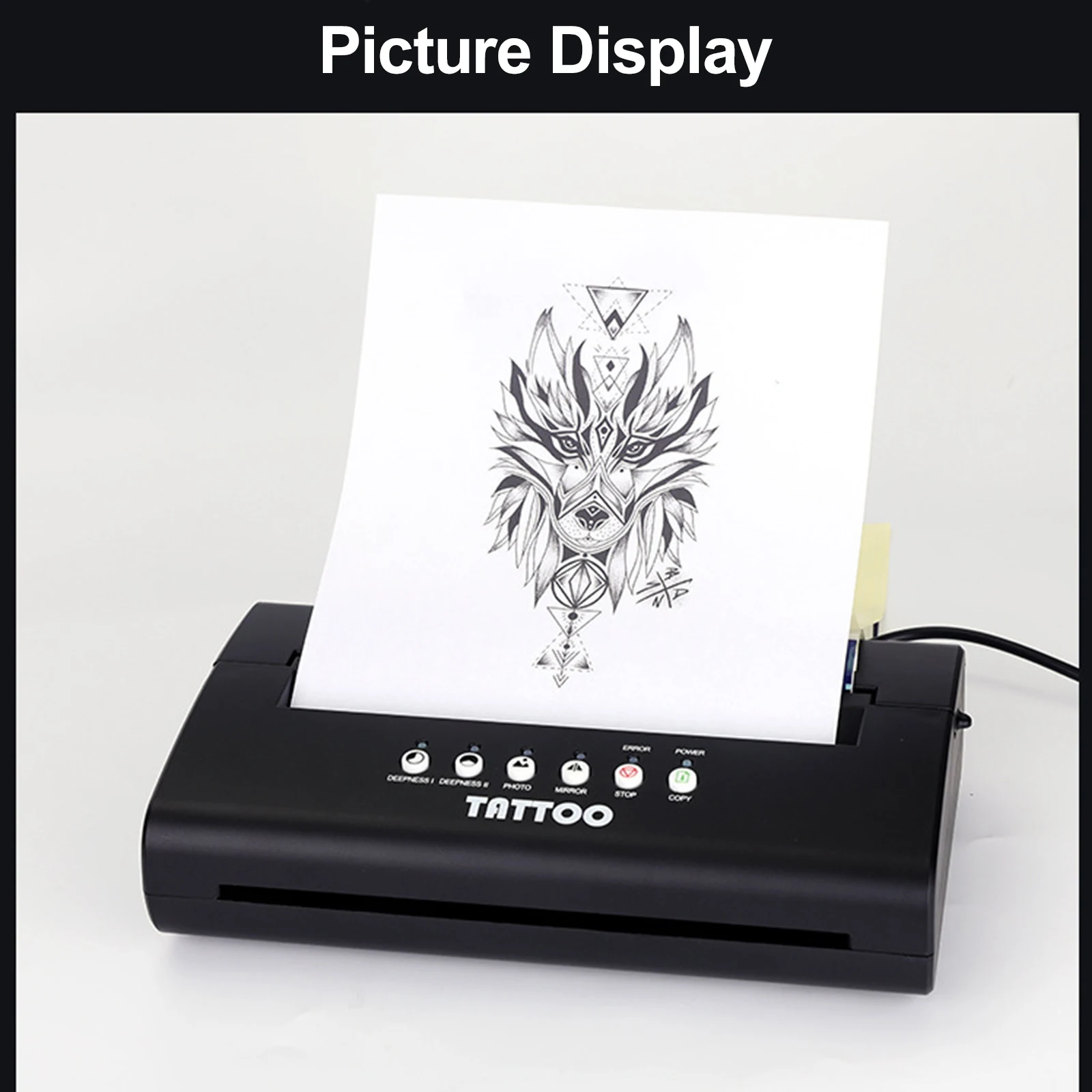 Tattoo Transfer Stencil Machine Tattoo Transfer Stencil Copier Printer ...