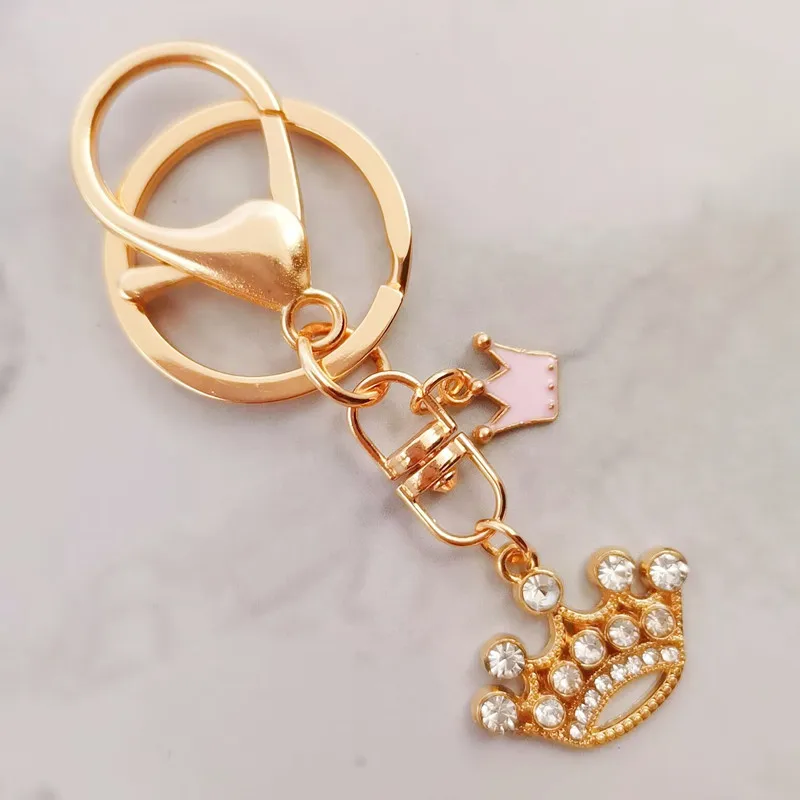 Crown-Keychain-Princess-Prince-King-Key-Ring-Metal-Key-Chains-Birthday ...