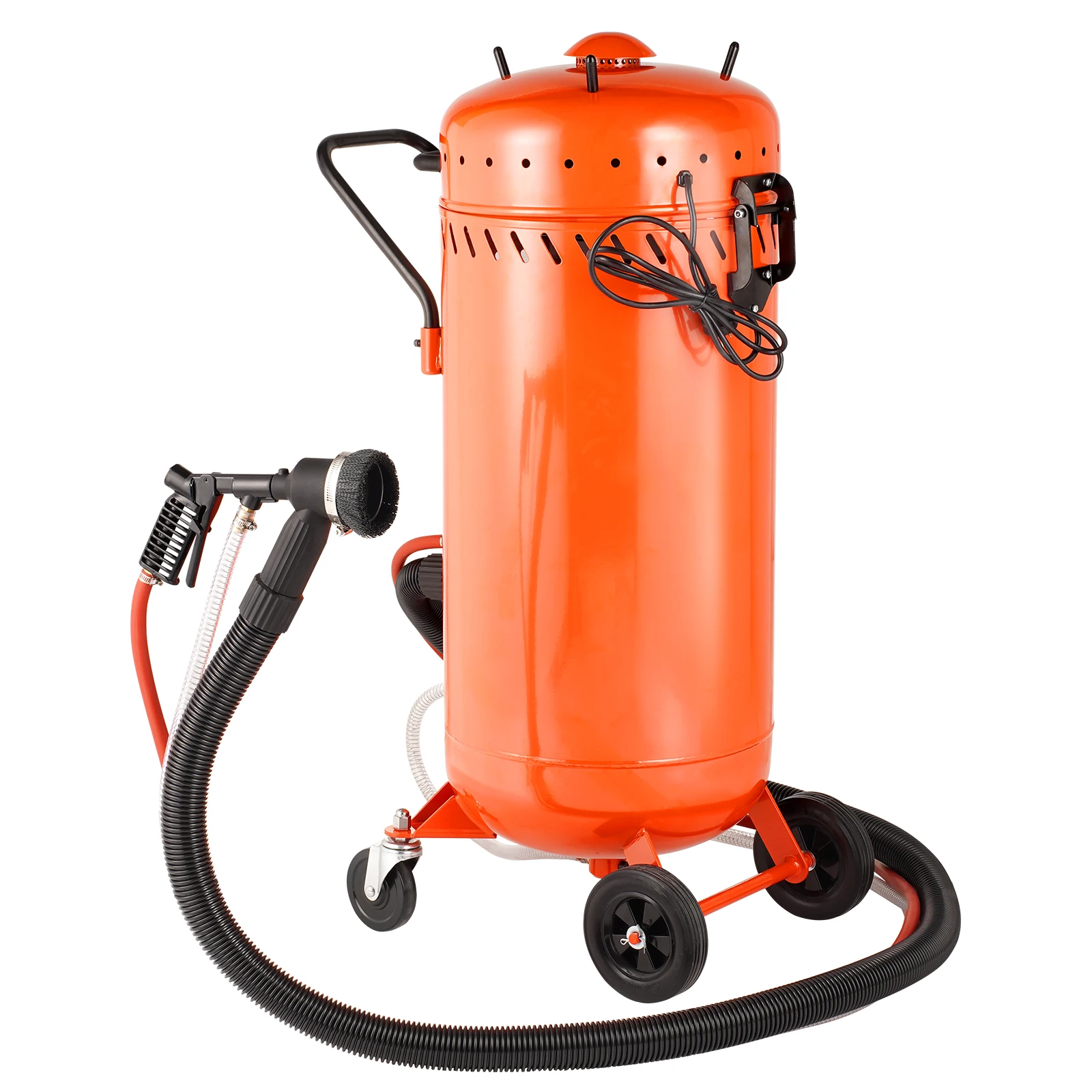 SucceBuy 28 Gallon Vacuum Sand Blaster Dustless with Built-in 1200 W ...