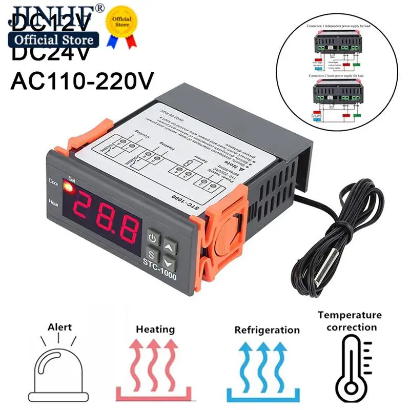 DC12V-24V-AC110-220V-STC-1000-LED-Digital-Thermostat-for-Incubator-Temperature-Controller ...