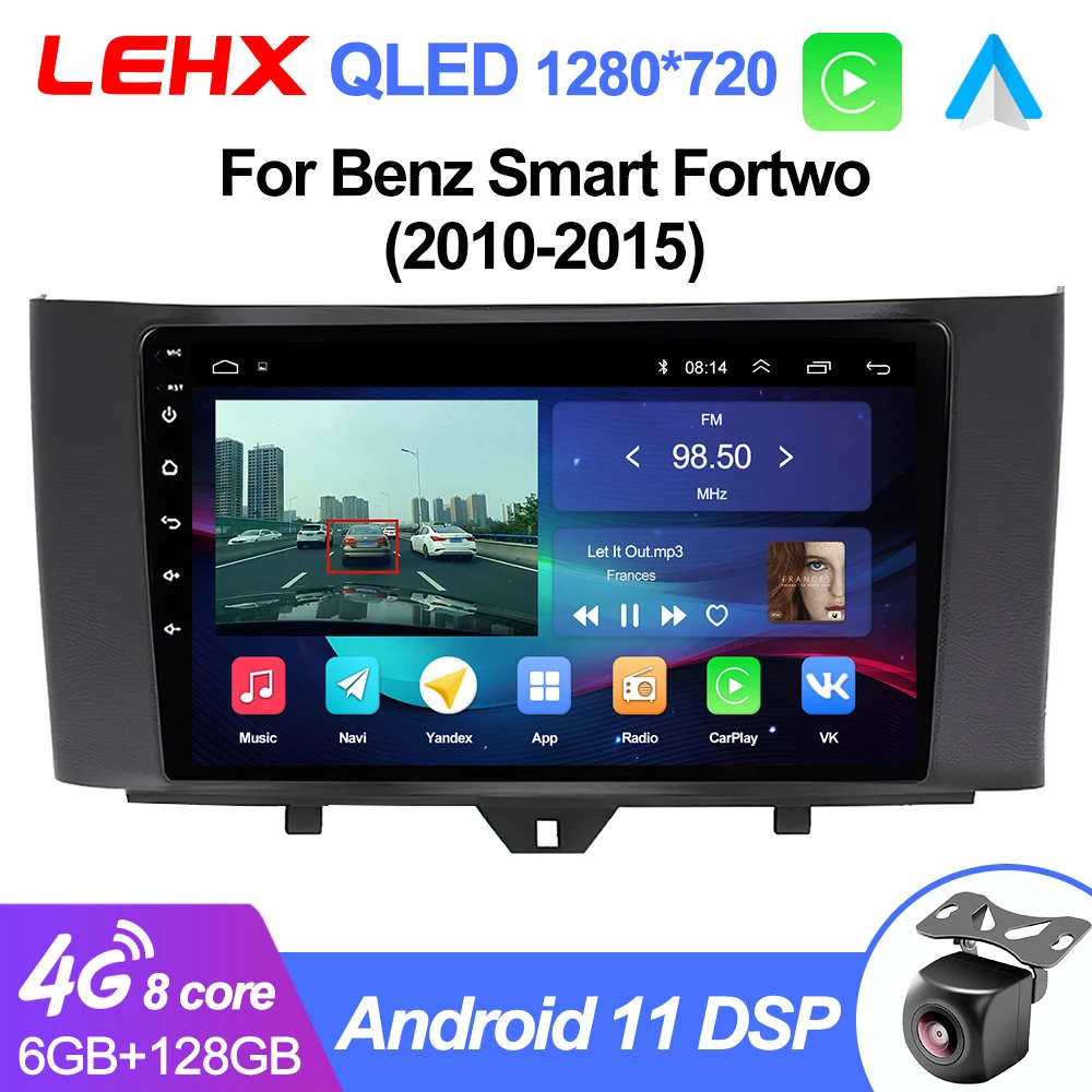 Lehx L6pro 2 Din Android 11 Car Multimedia Player For Mercedes Benz ...