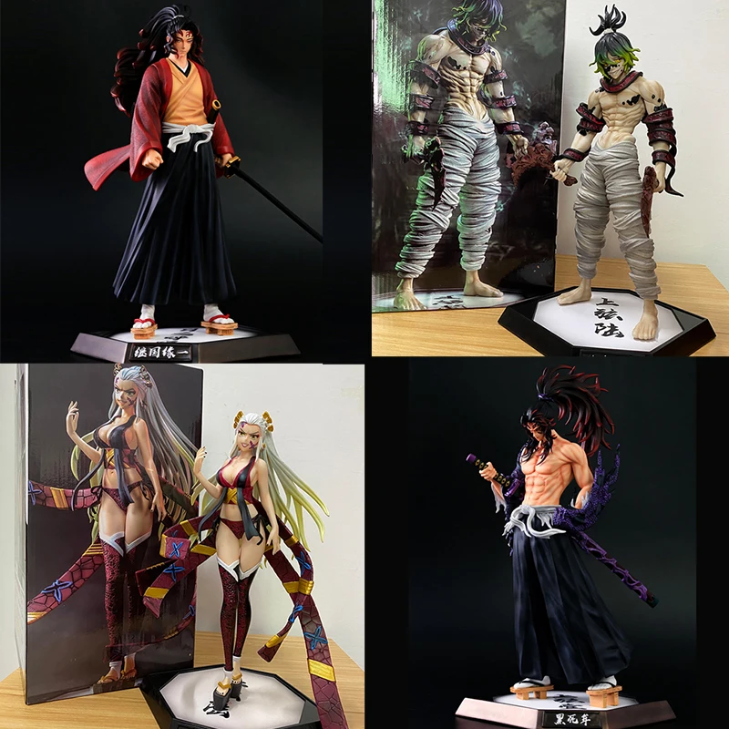 Kokushibo Demon Slayer Figure | Yoriichi Demon Slayer Figure - Anime ...