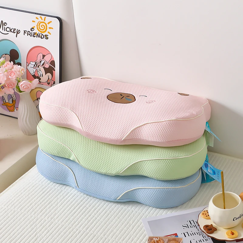 1pc Memory Foam Sleep Pillow,Soft Cooling Face,Summer Cartoon Shape ...