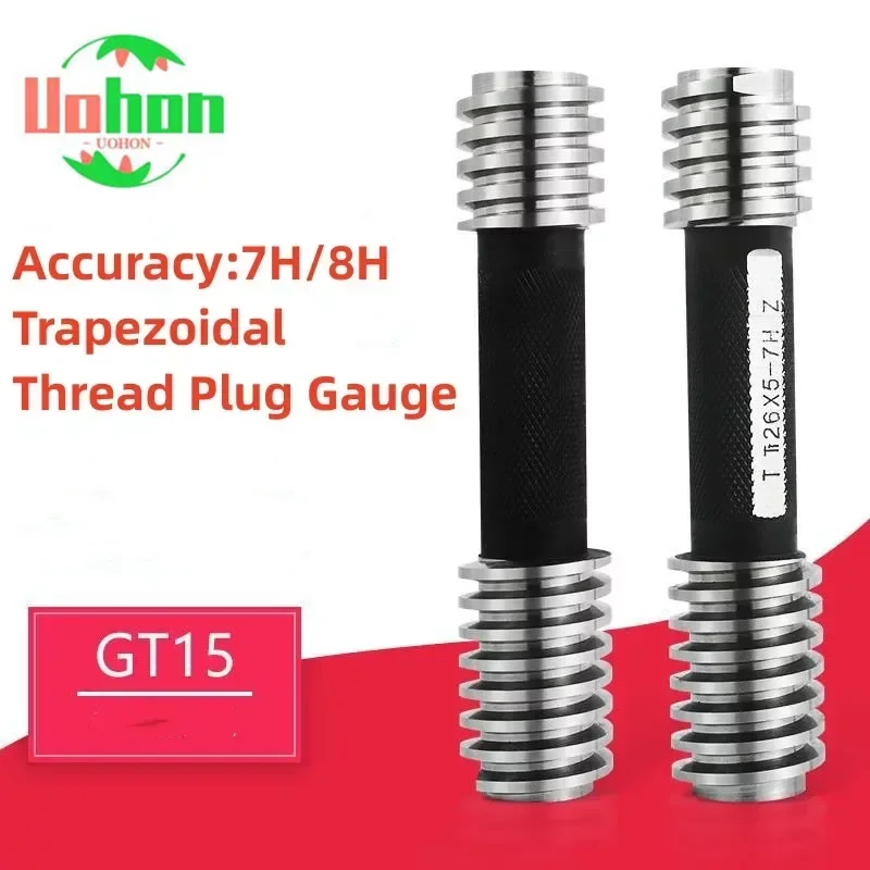 Medidor-de-enchufe-de-rosca-Trapezoidal-de-acero-Tr-1-piezas-alta ...