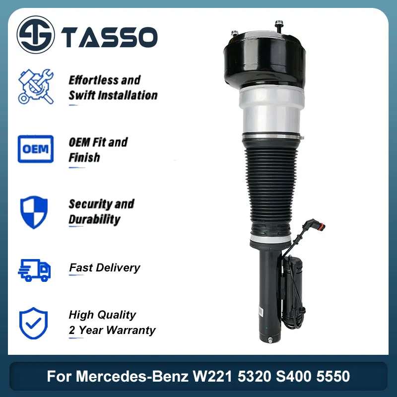1PC-Front-Air-Suspension-Shock-Strut-For-Mercedes-S-Class-W221-2Matic ...