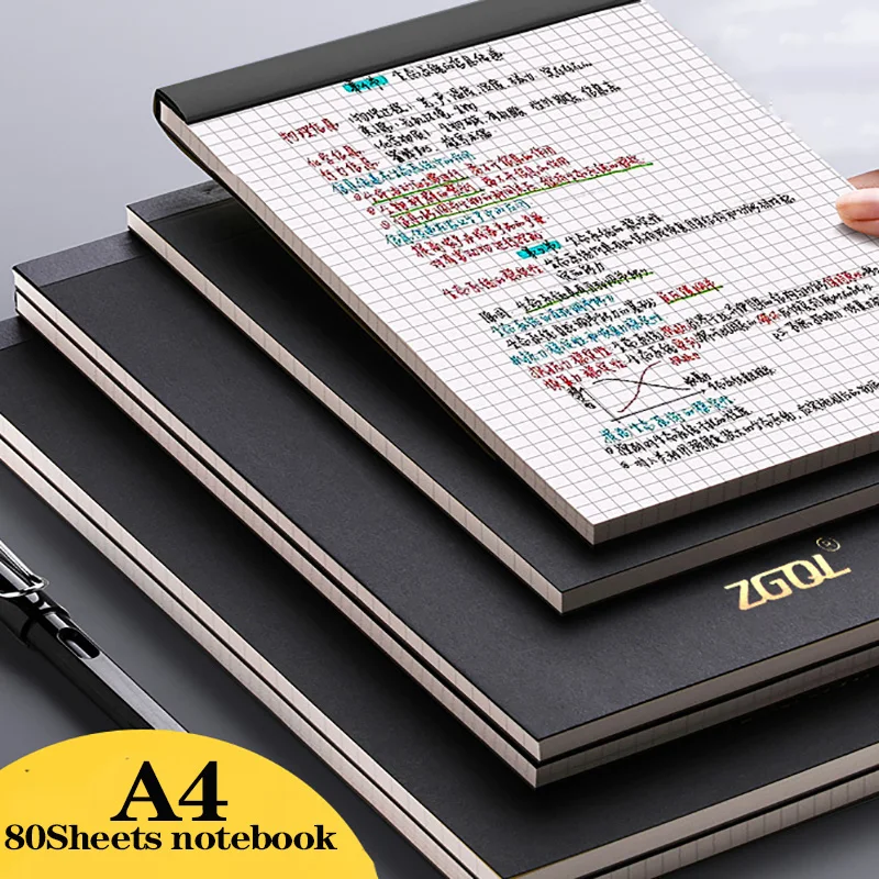 A4-80-Blatt-Lose-blatt-Notizbuch-Mind-Map-Raster-Buch-w-chentlich ...