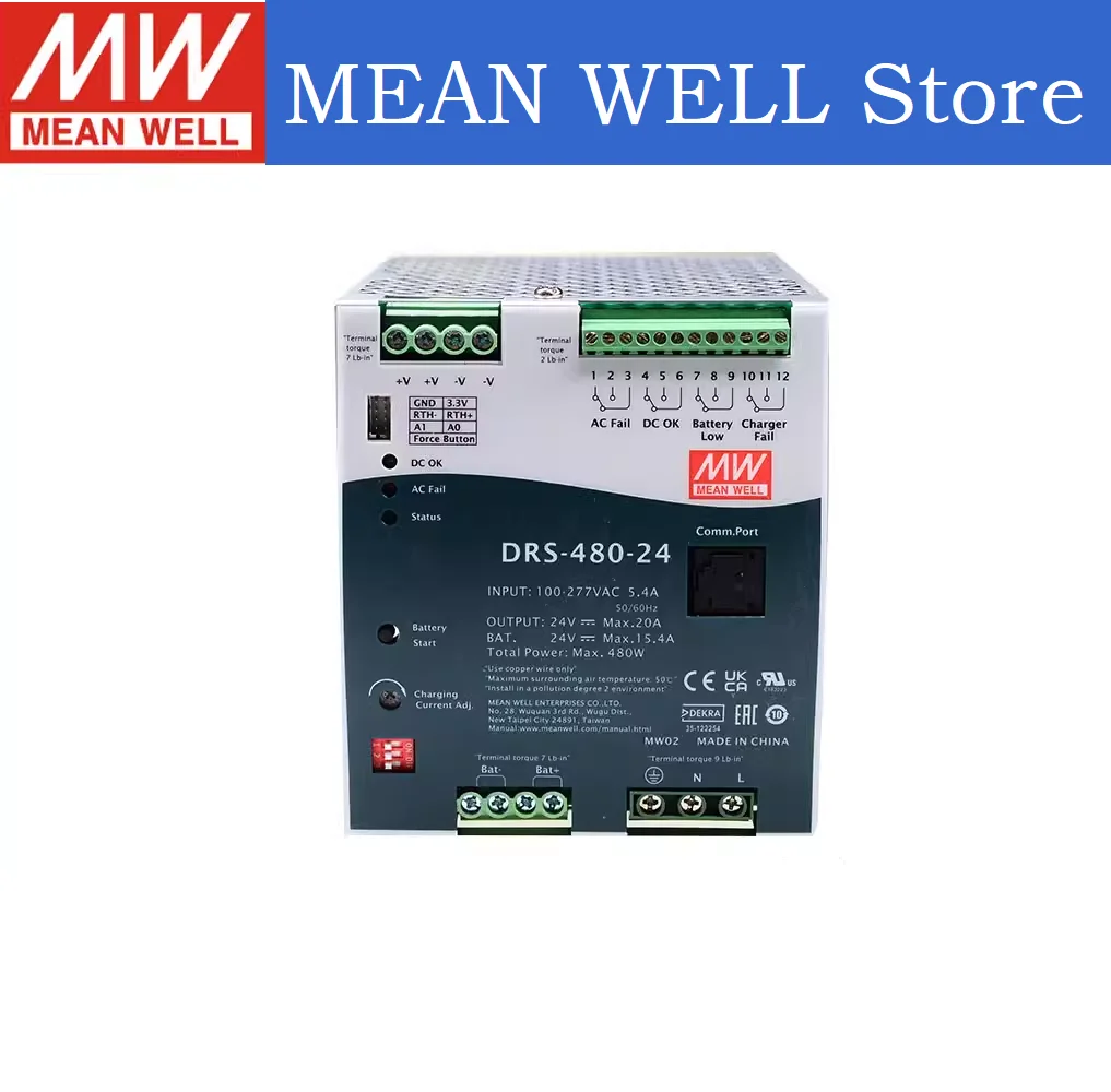 MEANWELL-DRS-480-All-in-one-Intelligent-Security-Power-Supply-480w-24v ...