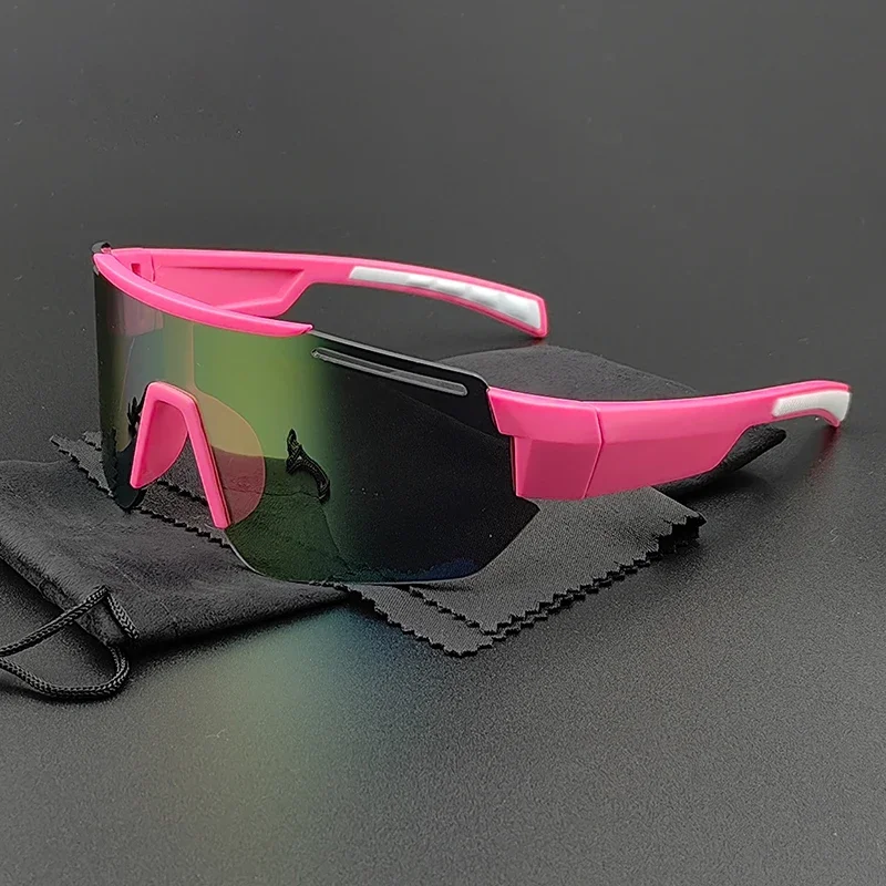 Ultralight-Rimless-Cycling-Glasses-UV400-Road-Bike-Sunglasses-Men-Women ...