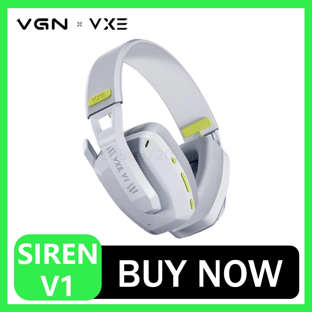 VGN-VXE-Siren-V1-Headphone-Bluetooth-Wireless-Headset-E-sports ...