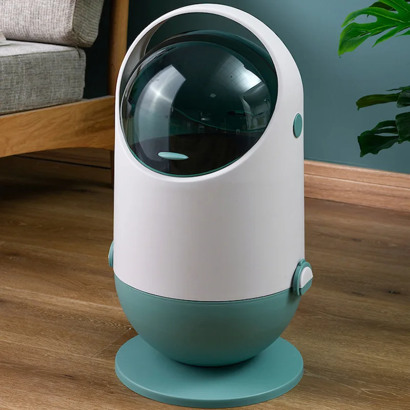 Creative-garbage-bin-with-cover-office-Waste-Bins-Living-room-bathroom ...