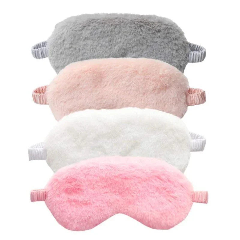 Sleeping Mask Sleeping Blindfold Soft Plush Eye Masks Cute Love Cloud ...