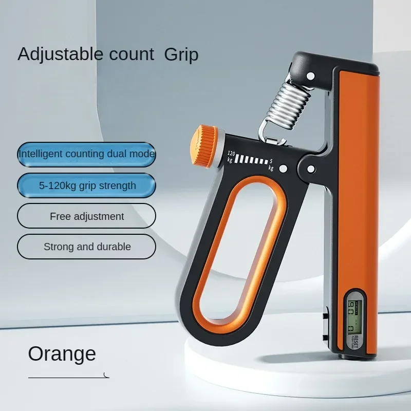 Arm-Spring-Electronic-Counting-Hand-Grips-Strengthener-Finger-Massager ...