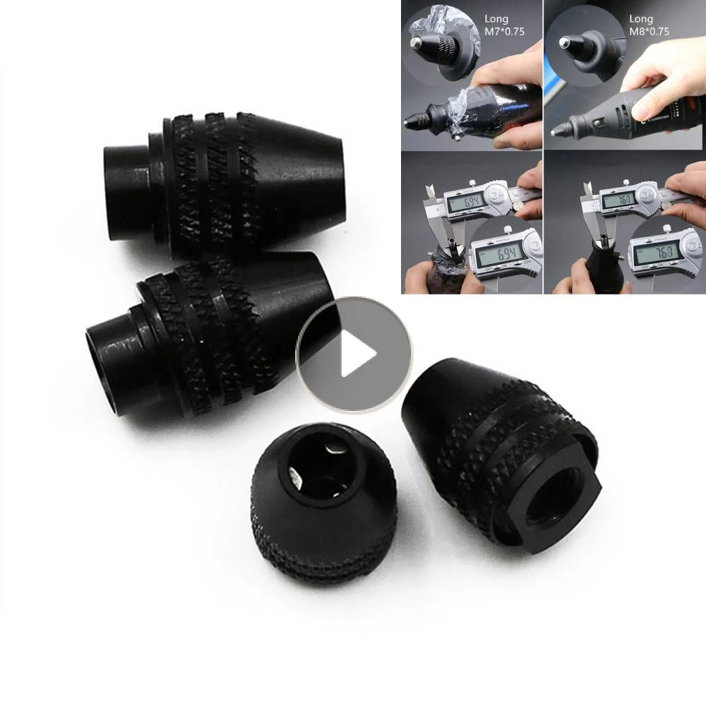 Mini Drill Chuck Adapter Dremel | Dremel Drill Bit Adapter | Universal ...
