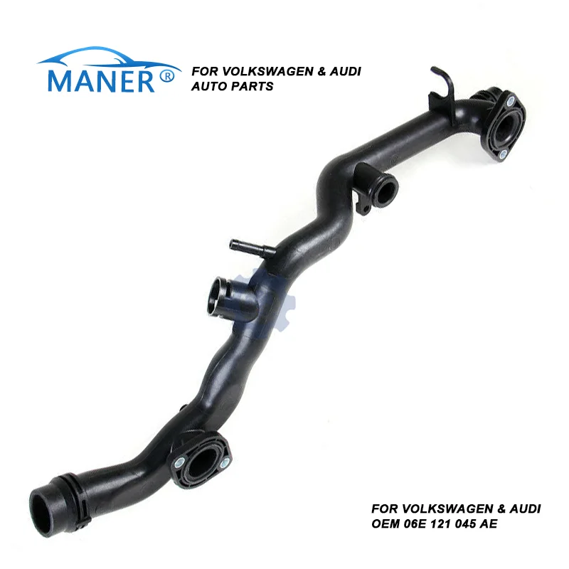 MANERI 06E121045AE Auto Parts Engine Cooling Plastic Coolant Radiator ...