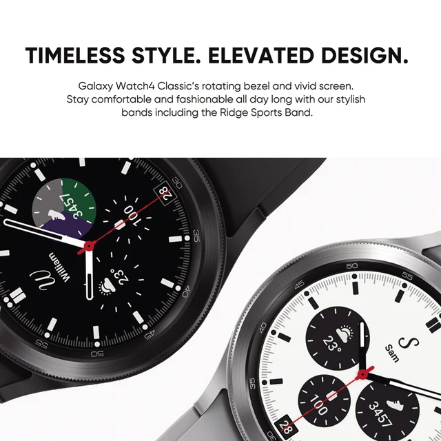 Samsung Galaxy Watch 4 Classic 46mm SM-R890 Smartwatch Bluetooth 1.4 ...
