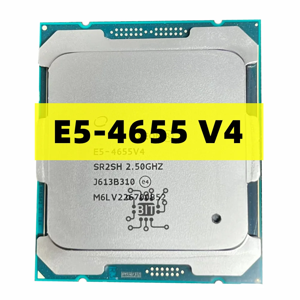 Xeon CPU E5-4655V4 2.50GHz 8-Cores 30M LGA2011-3 E5-4655 v4 processor ...