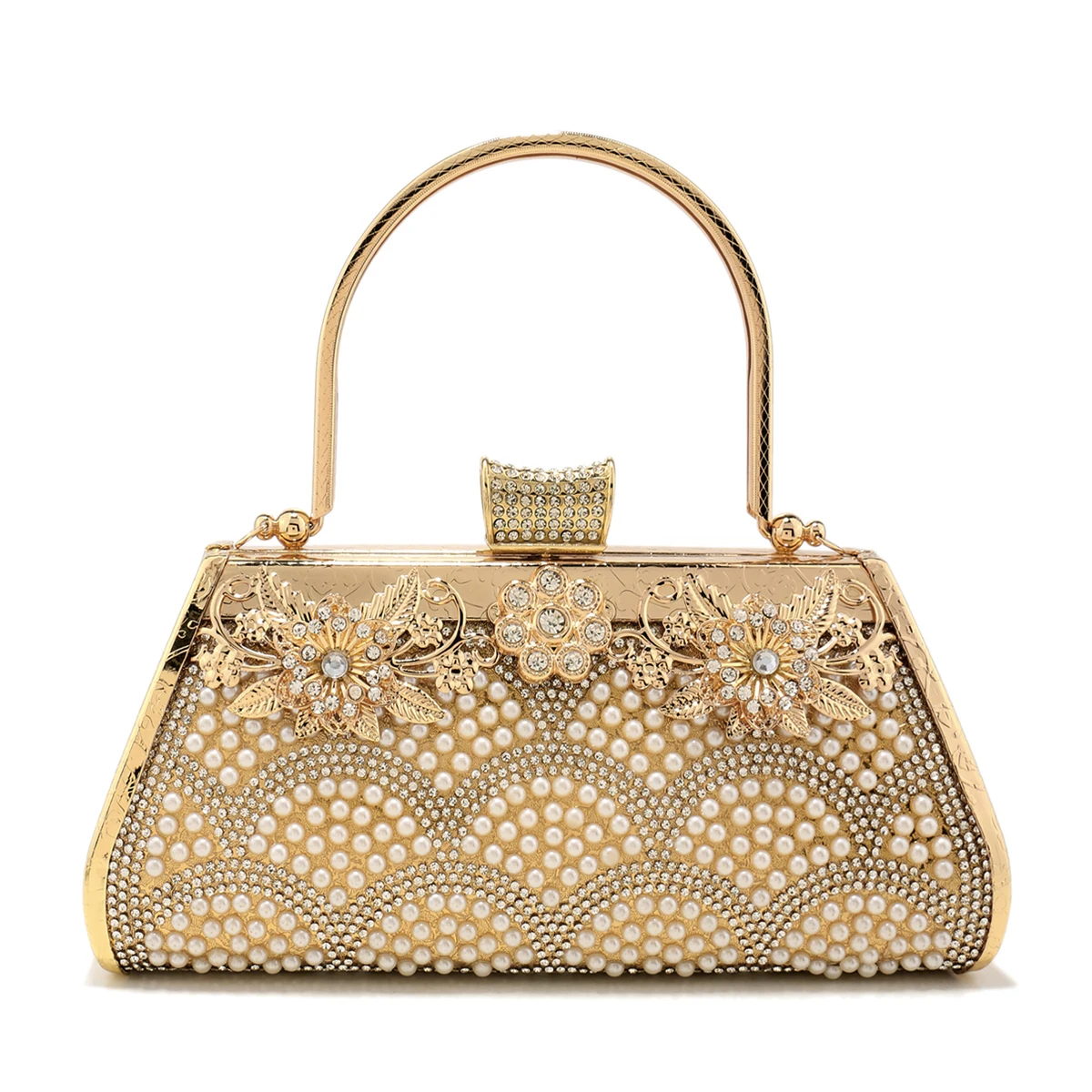 Silver-Clutch-Rhinestones-Evening-Bags-Pearl-Metal-New-Arrival-Diamonds ...