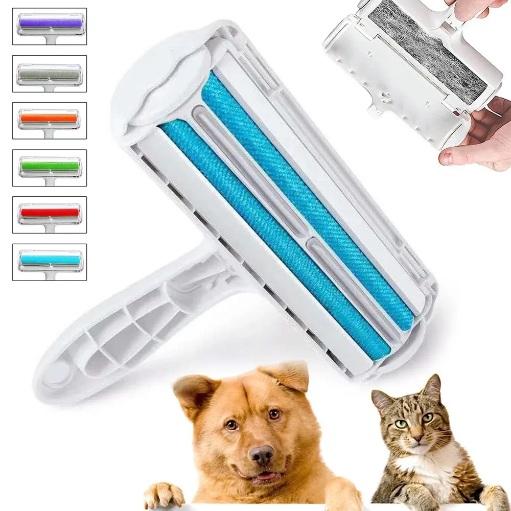 Pet-Hair-Roller-Remover-Lint-Brush-2-Way-Dog-Cat-Comb-Tool-Convenient ...