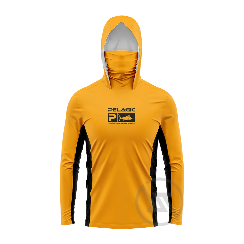 PELAGIC-Sweat-Capuche-avec-Masque-pour-la-P-che-Chemise-Solide-pour-la ...