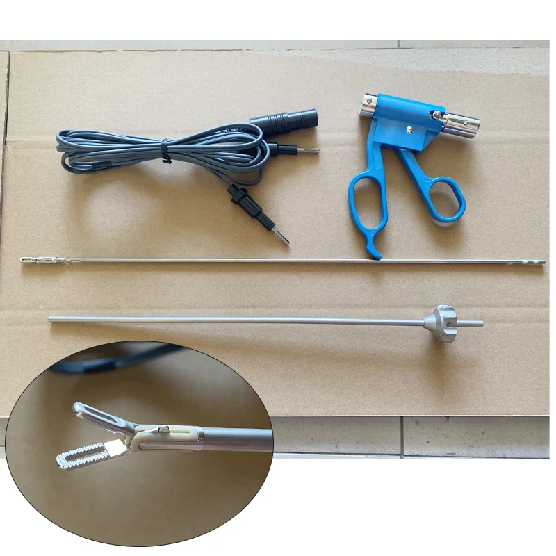 Reusable-coagulation-blue-maryland-bipolar-forceps-Noninvasive-tip ...