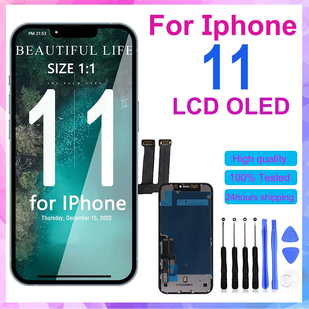100-Tested-LCD-For-iPhone-11-X-XS-XR-Max-LCD-Display-Touch-Screen ...