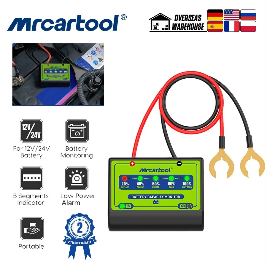 MRCARTOOL-Portable-Automotive-Motorcycle-Battery-Capacity-Monitor ...