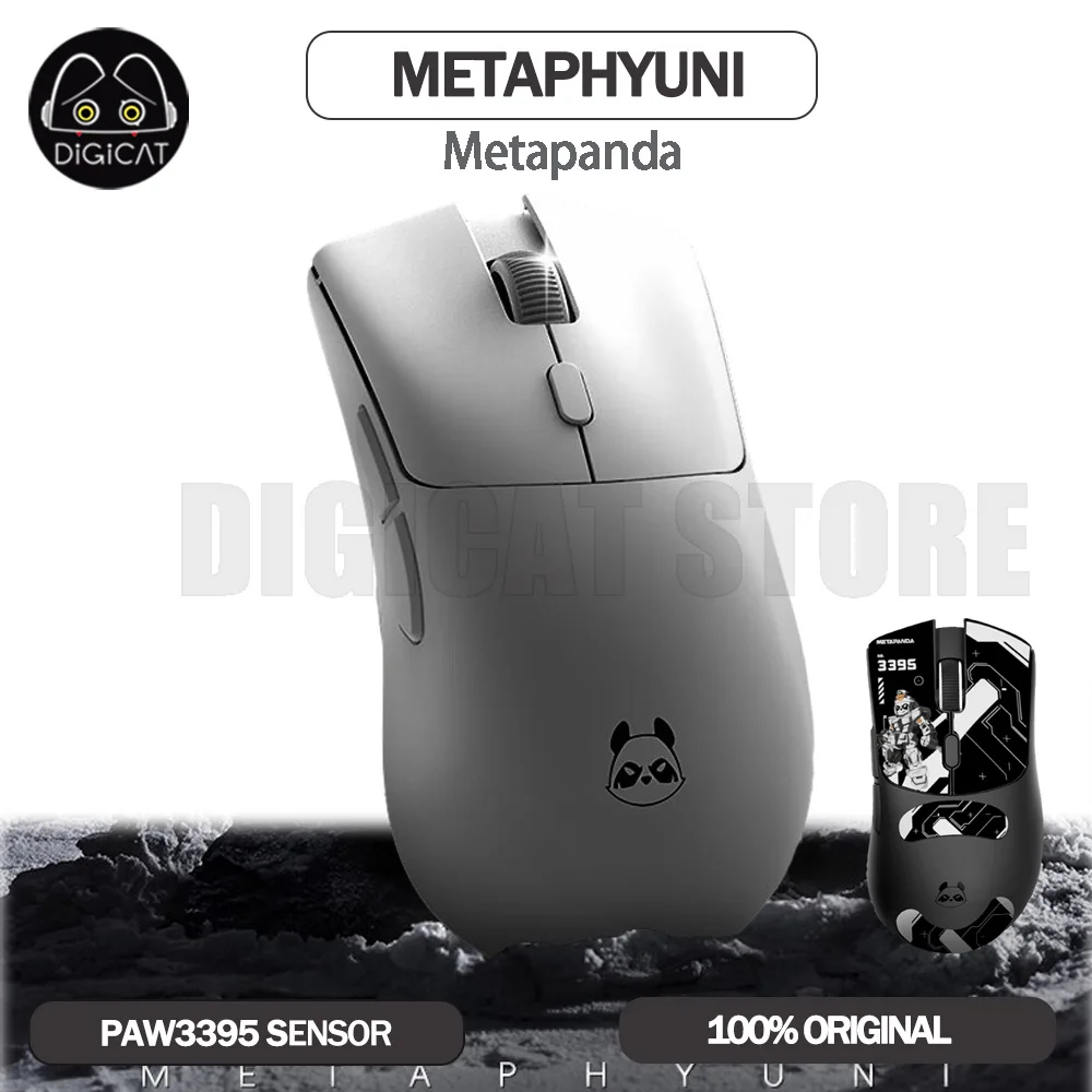 Metaphyuni-Metapanda-Gamer-Mouse-Bluetooth-Sem-Fio-Modo-3-2-4G-PAW3395 ...