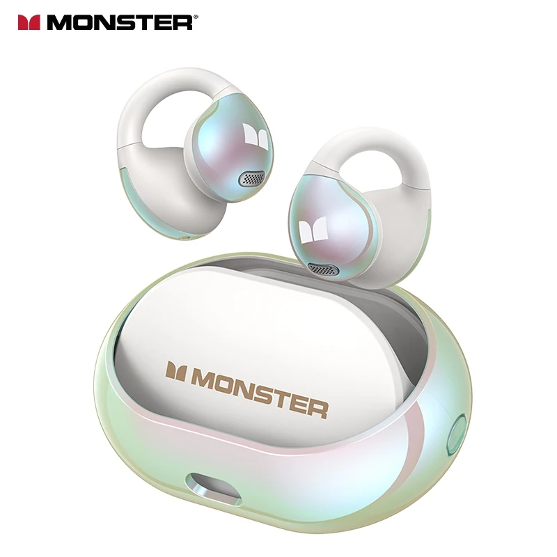 Monster-AC600-Wireless-Earphone-Earclip-Earphone-Bluetooth-5-4-Sport ...