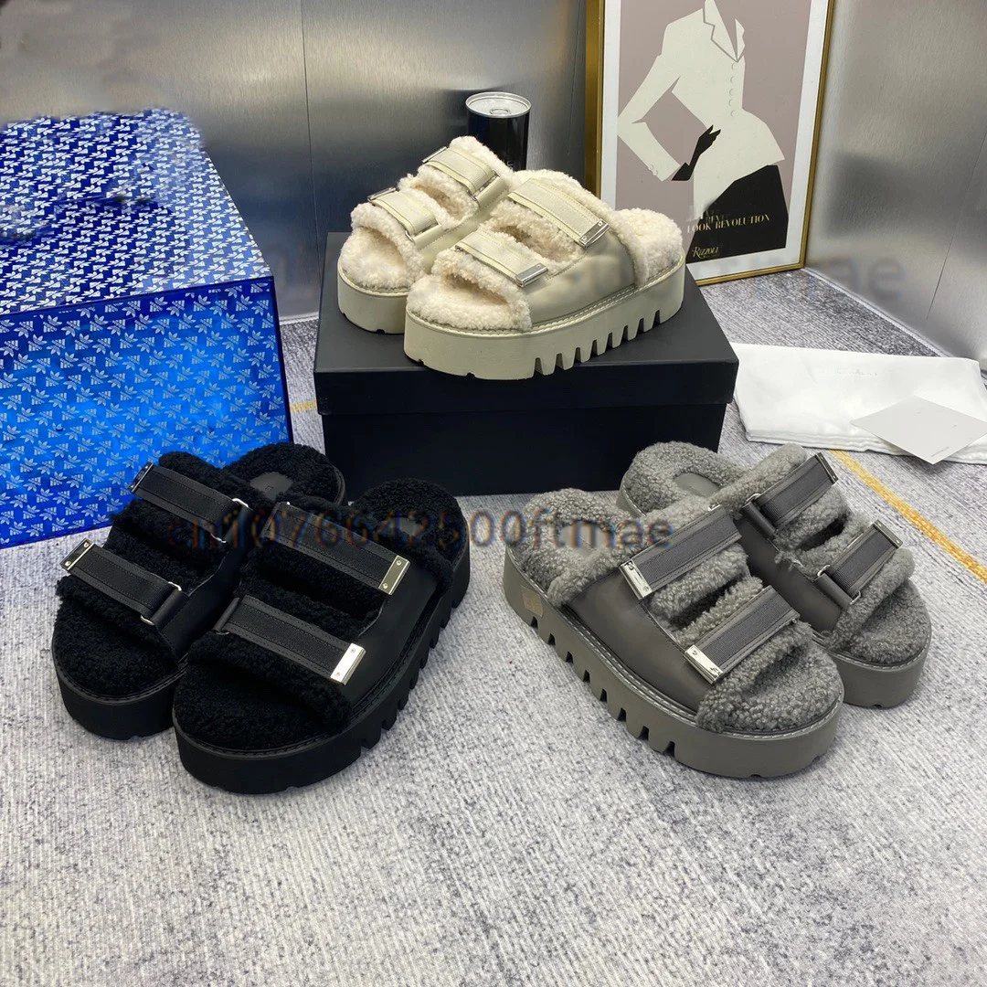 Original-Winter-Women-Slippers-Warm-Fur-Platform-rise-designer-Shoes ...