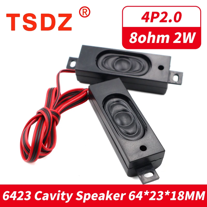 1Pair-6423-4P2-0-Advertising-LCD-TV-Speakers-Loudspeaker-4-Ohm-5W ...