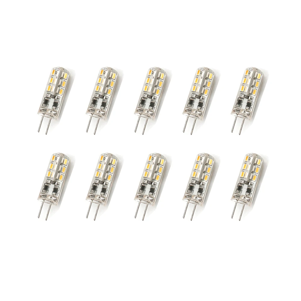 10pcs G4 Bulb 12V/220V Warm/Cold White Mini G4 Led Light Replace ...