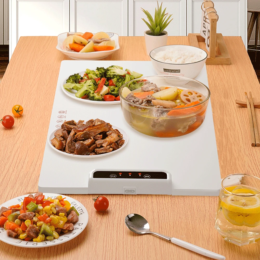 Foldable-Food-Warmer-with-Adjustable-Temperature-Electric-Heating-Tray ...