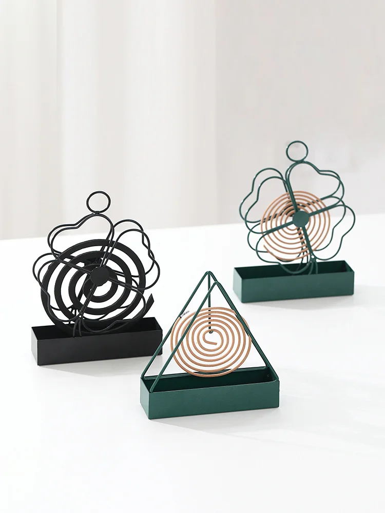 Nordic-Home-Living-Room-Decoration-Metal-Anti-Mosquito-Spiral-Support ...