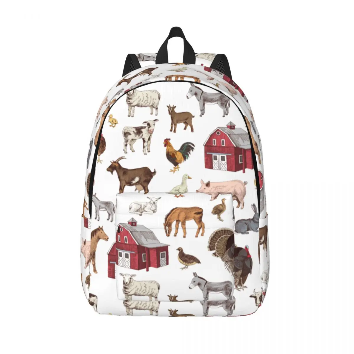 Country-Farm-Animals-Farmhouse-Village-Pet-Backpack-for-Boy-Girl-Kids ...